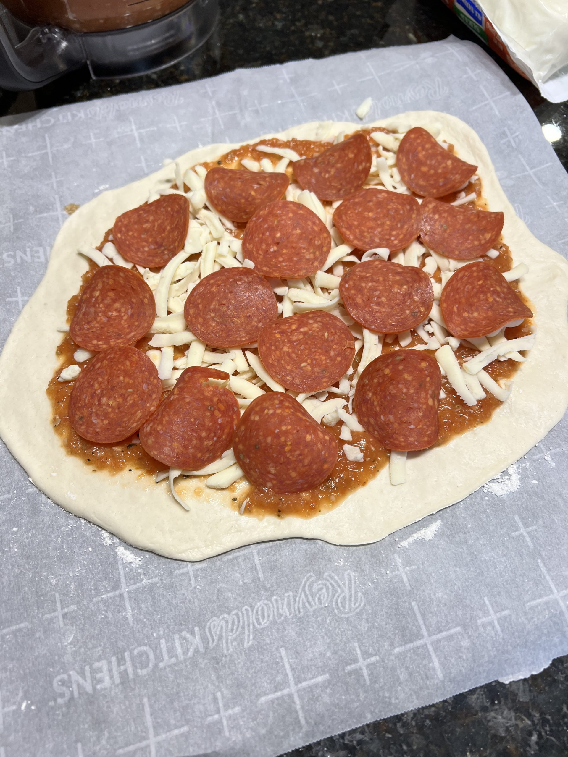 Homemade Pizza - Paper Plate Approved