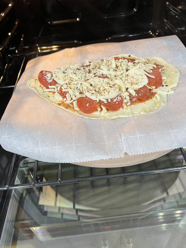 Homemade Pizza - Paper Plate Approved