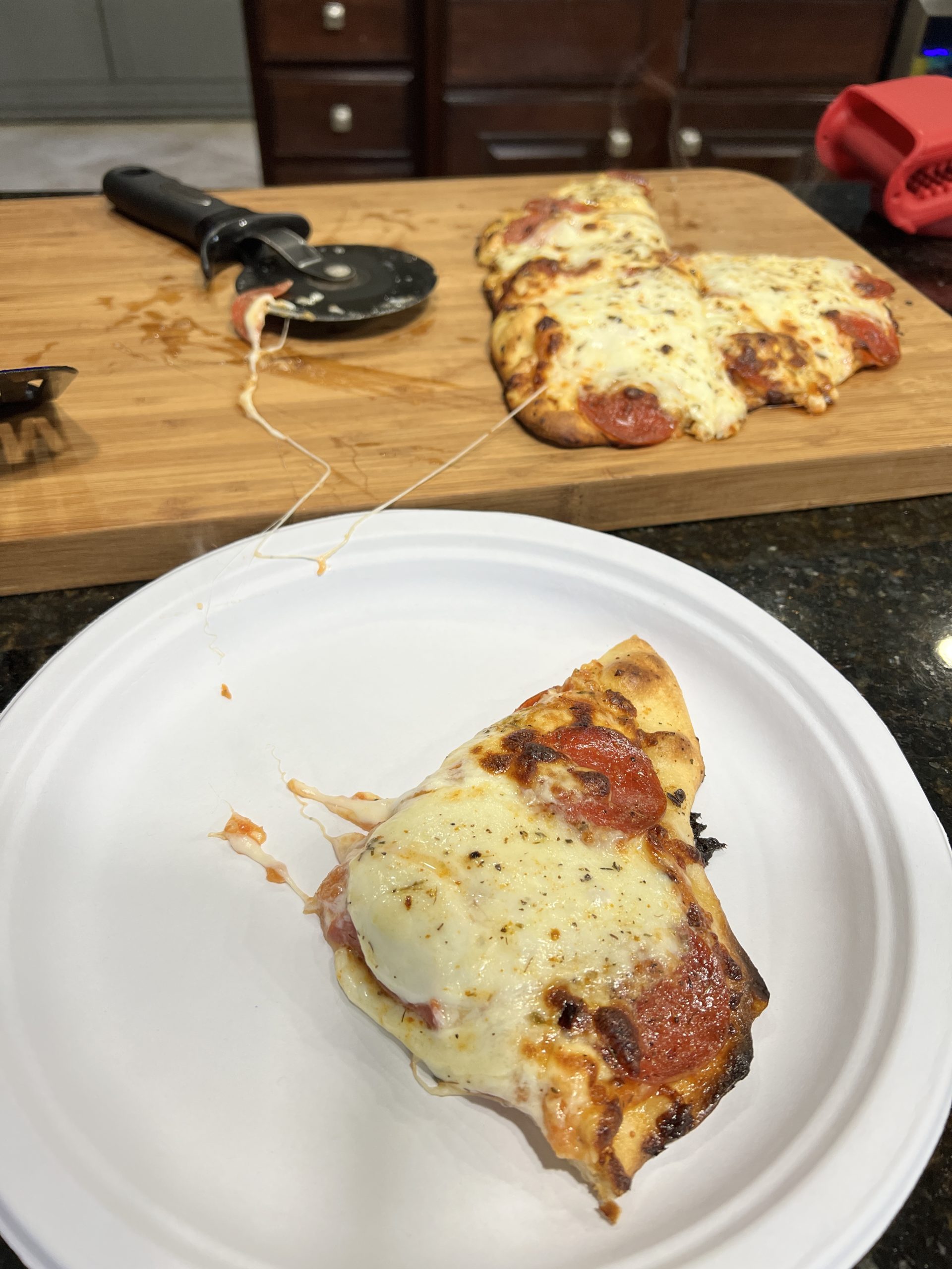 Homemade Pizza - Paper Plate Approved