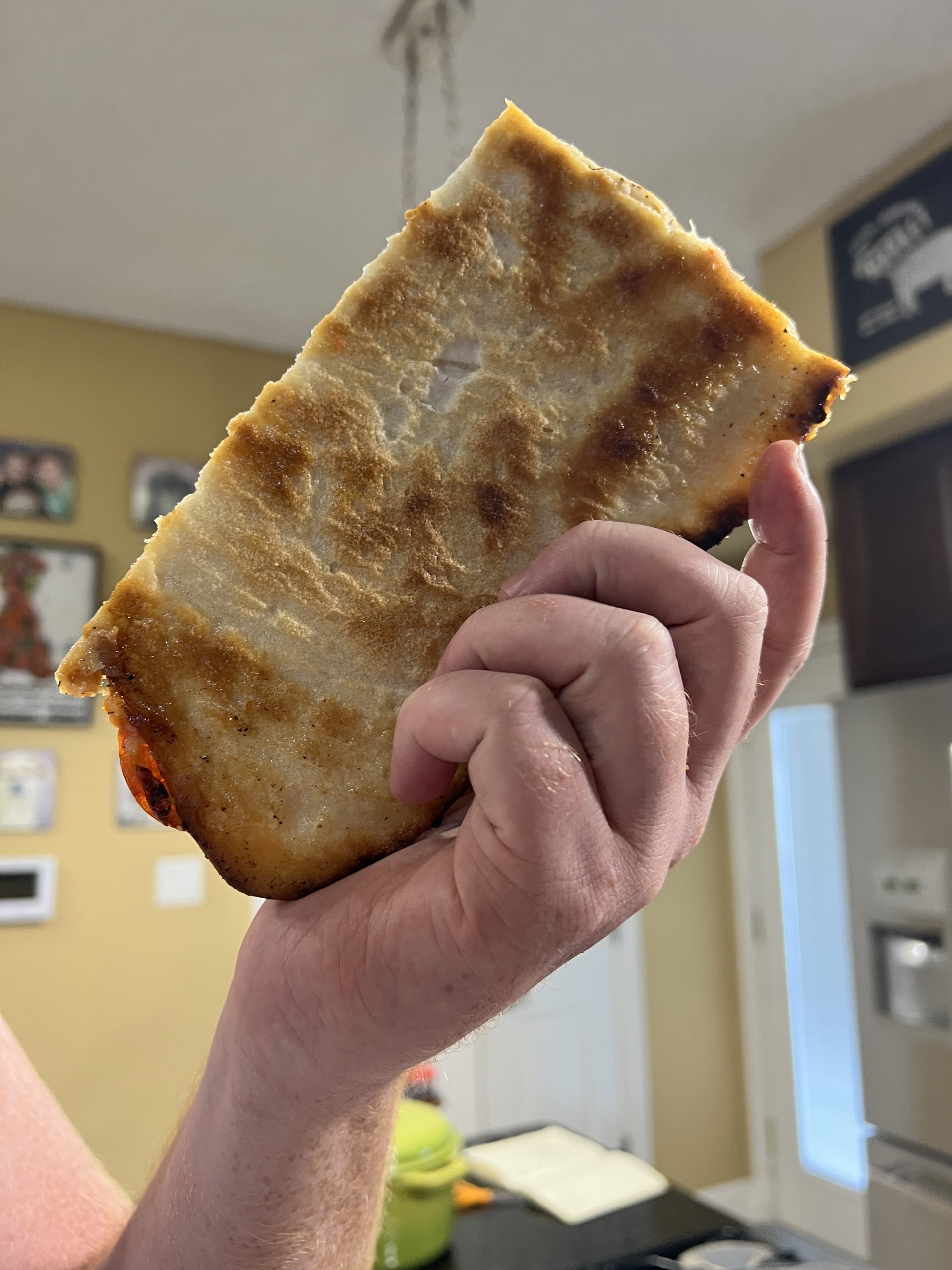 Homemade Pizza - Paper Plate Approved